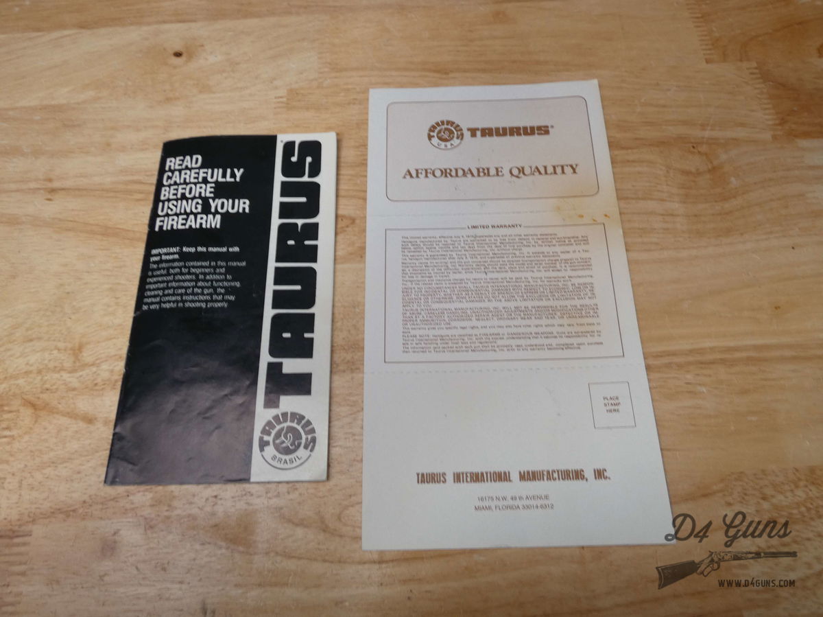 Taurus Model 66 - .357 Mag - 6 shot - 4in BBL - M66 - Mod 66 - Home ...