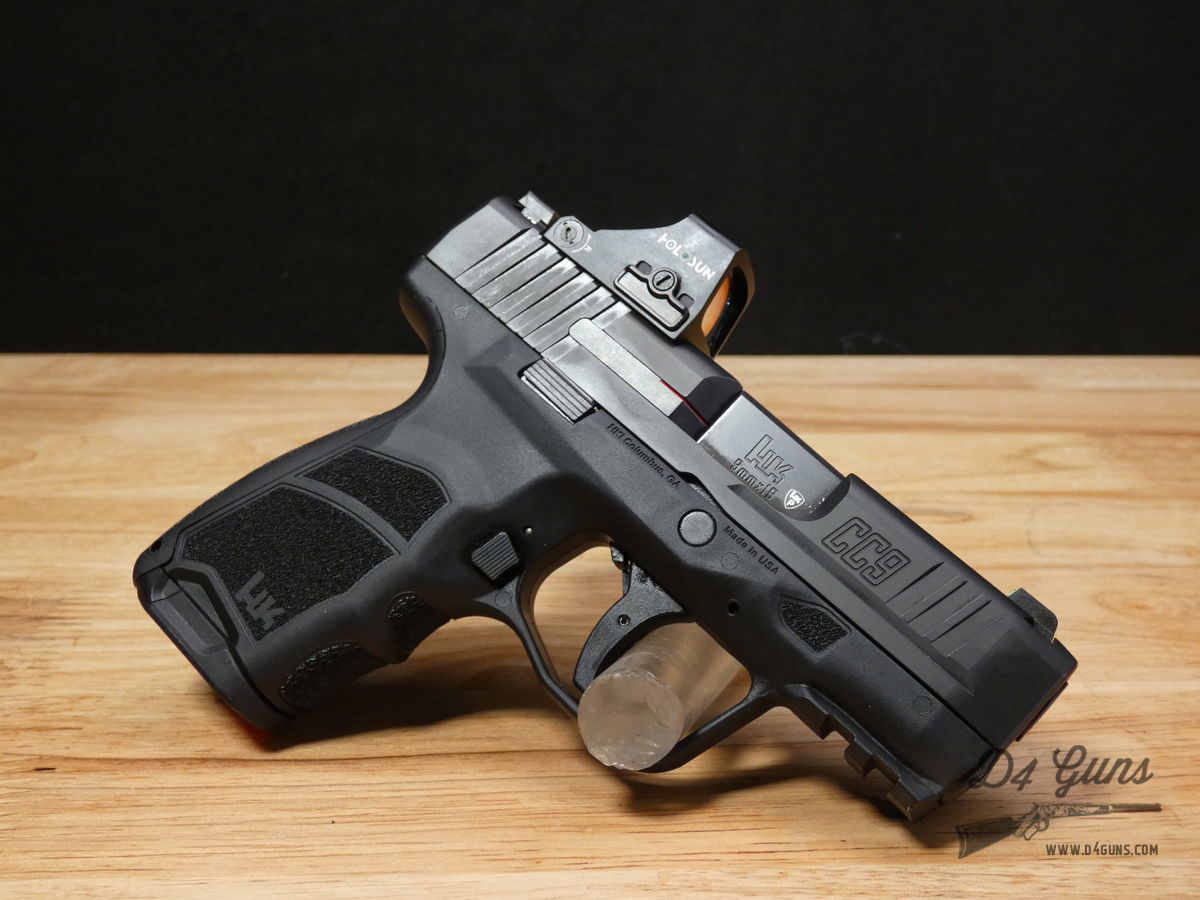 Heckler & Koch CC9 - 9mm - H&K - HK - XLNT LIKE NEW - w/ Holosun & MORE ...