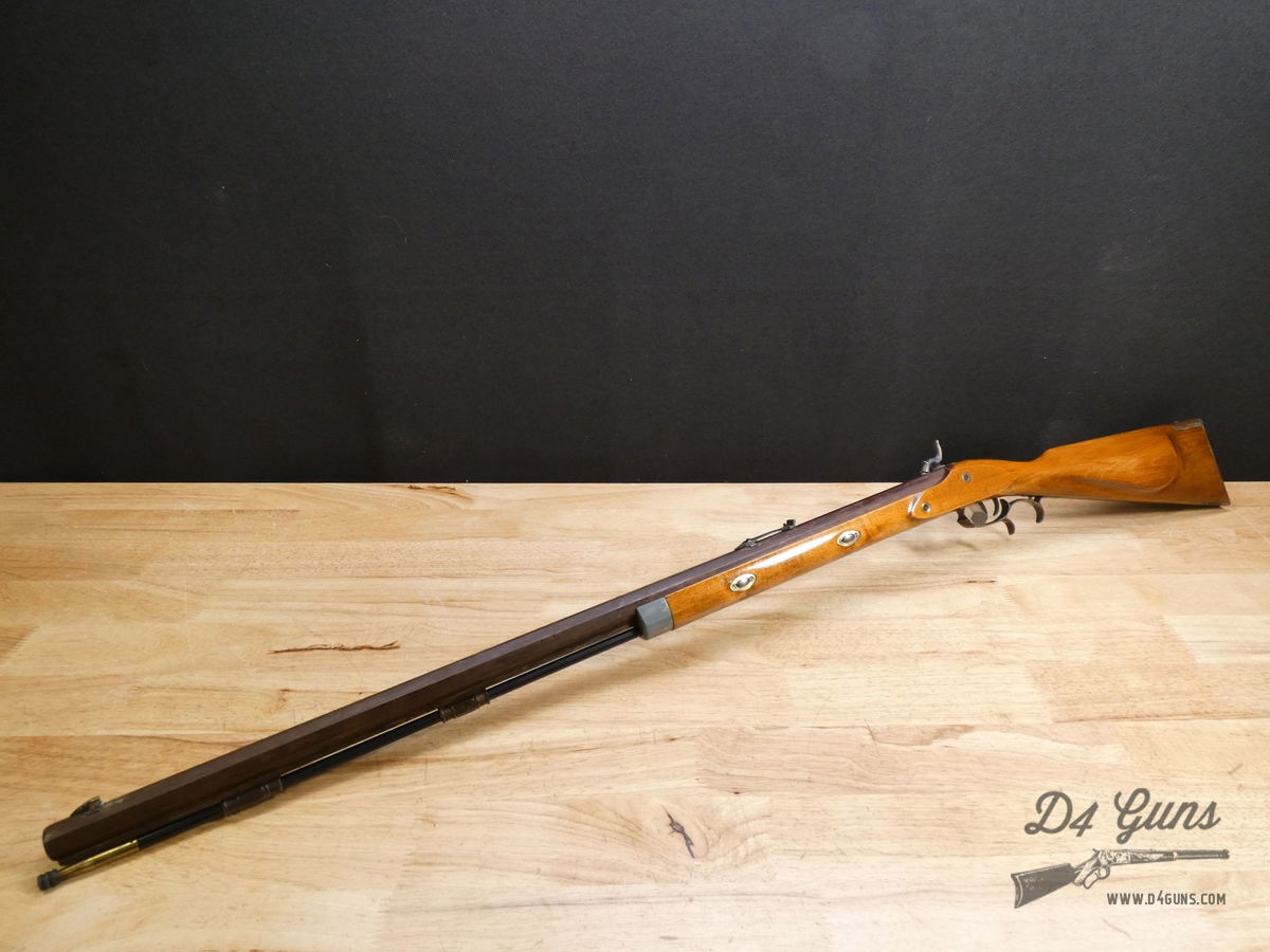 CVA Hawken Percussion Rifle - .45 Cal - Muzzle Loader - Black Powder ...