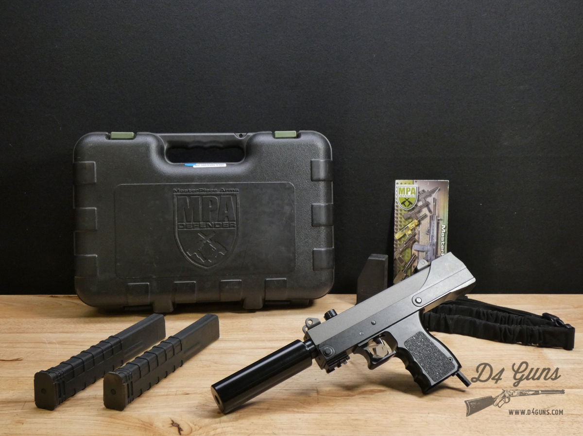 MasterPiece Arms MPA30T-GR Grim Reaper - 9mm - MAC-11 Clone - MPA 30 - Semi Auto Pistols at ...