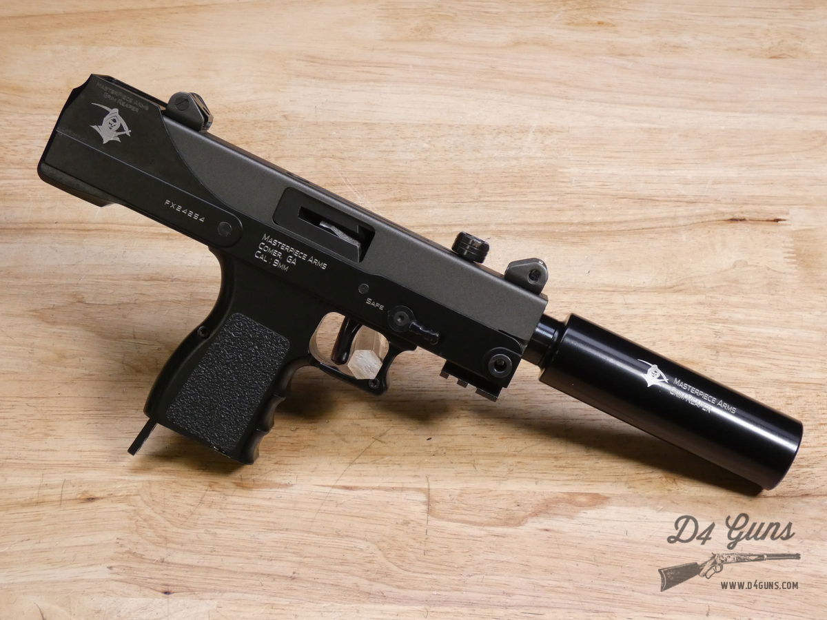 MasterPiece Arms MPA30T-GR Grim Reaper - 9mm - MAC-11 Clone - MPA 30 - Semi Auto Pistols at ...