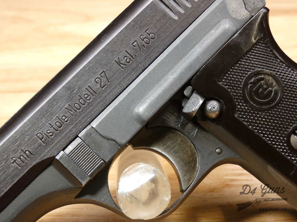 CZ fnh Pistole Modell 27 - .32 ACP - German WWII Stamps - w/ Mag - Kal ...