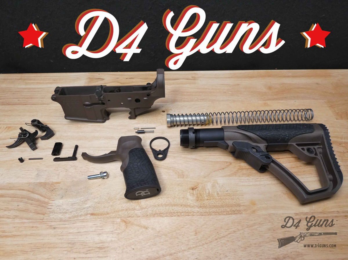 Daniel Defense DDM4 Lower Parts Kit - MULTI CAL - DD-M4 - AR - AR-15 ...