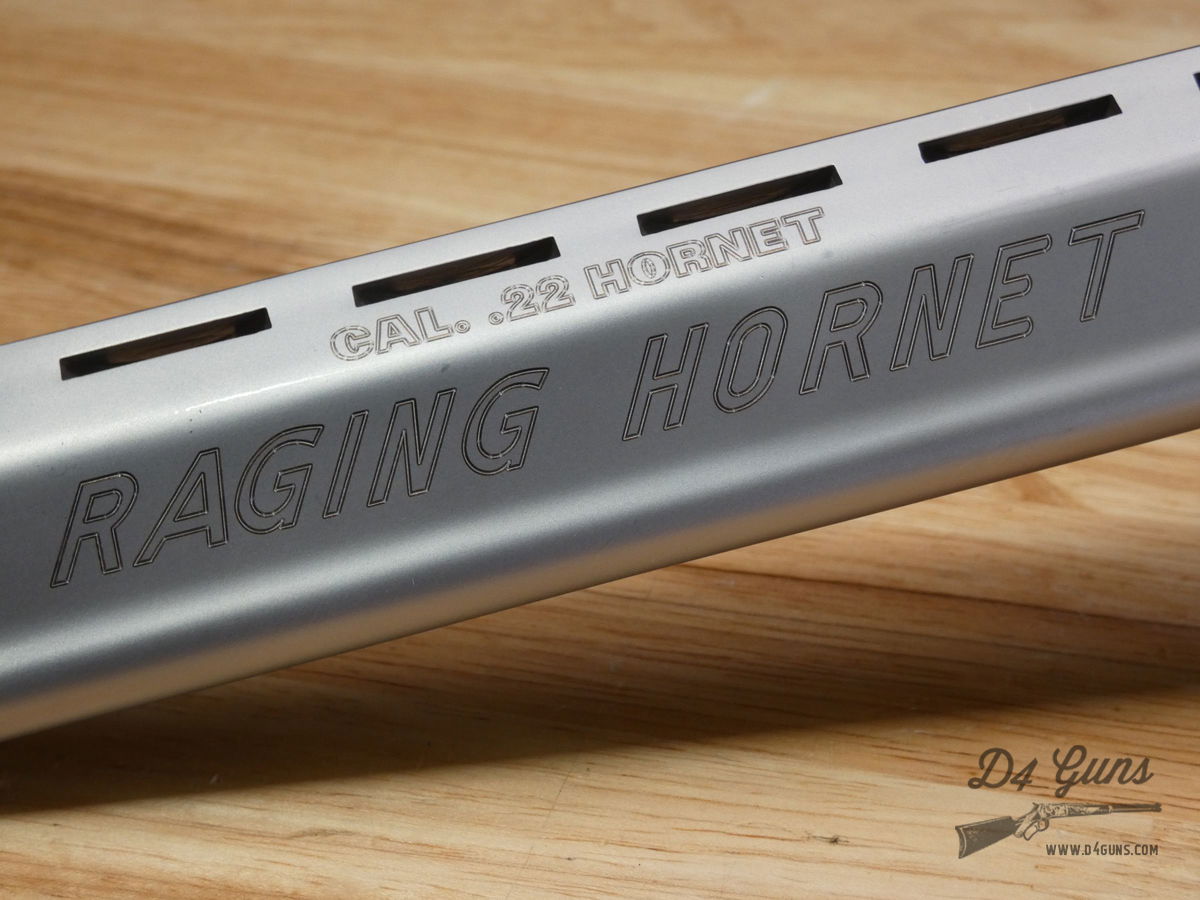 Taurus 22H Raging Hornet - .22 Hornet - Stainless Wheel Gun - Scope ...