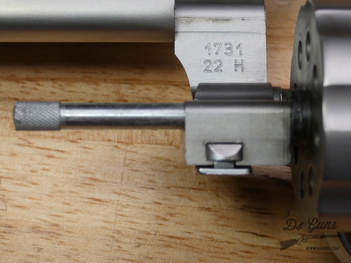 Taurus 22H Raging Hornet - .22 Hornet - Stainless Wheel Gun - Scope ...