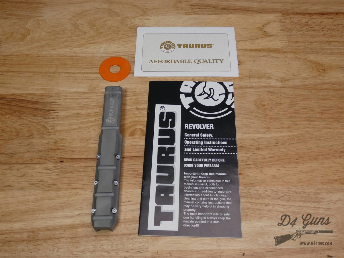 Taurus 22H Raging Hornet - .22 Hornet - Stainless Wheel Gun - Scope ...