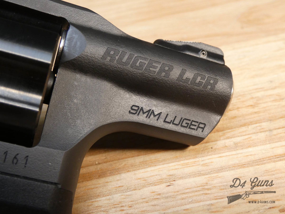 Ruger LCR - 9mm - Mfg. 2021 - Light Compact Revolver - W/ Moon Clips ...