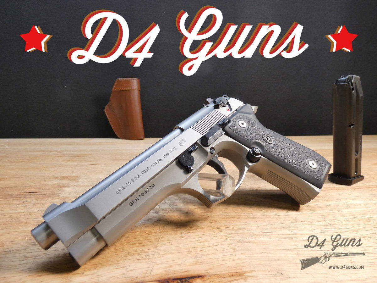 Beretta 92FS Inox - 9mm - MFG 2015 - OG Box & MORE - Stainless 92 FS ...