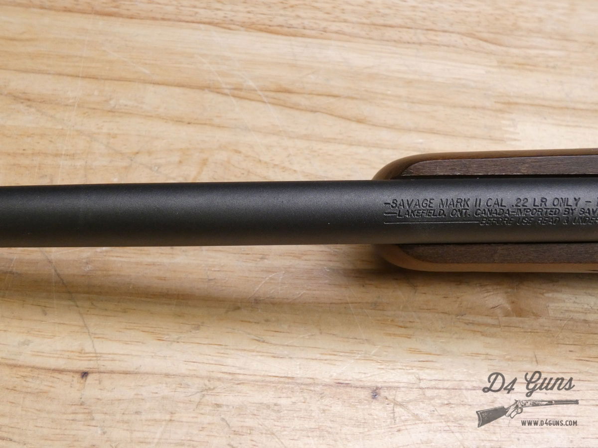 Savage Mark II - .22 LR - 4 Mags - Mark 2 - MKII - MK2 - AccuTrigger ...