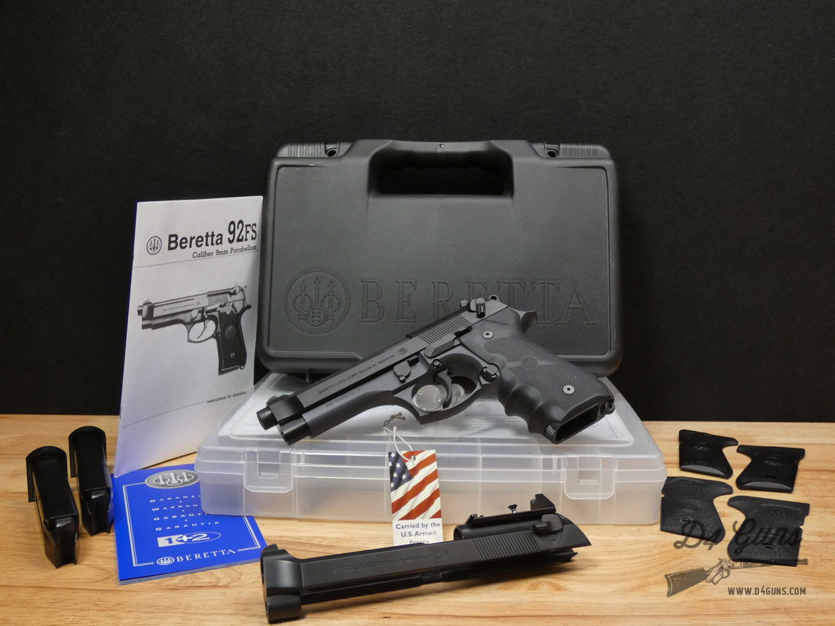 Beretta M9 Commercial - 9mm - 92 - MFG 2021 - 92FS - Xtra Slide Optic ...