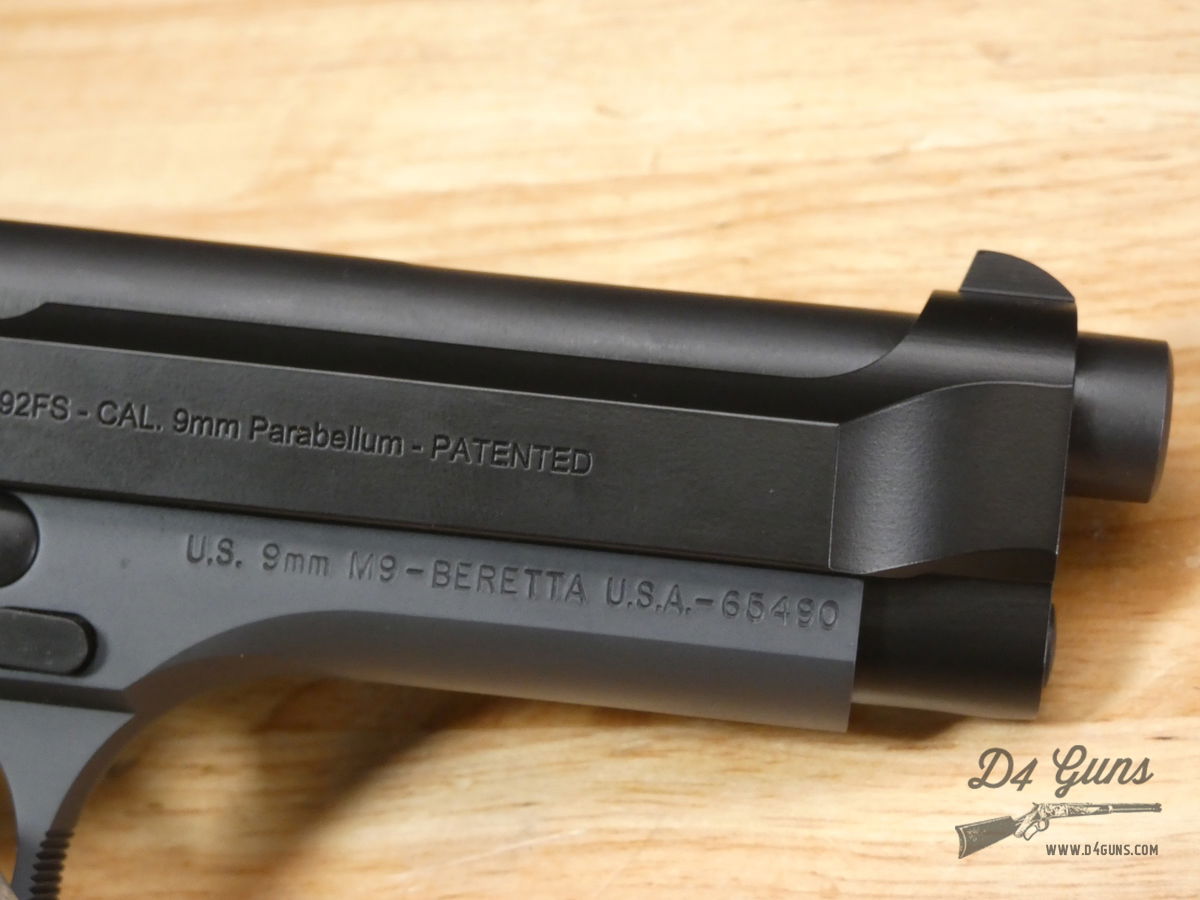 Beretta M9 Commercial - 9mm - 92 - MFG 2021 - 92FS - Xtra Slide Optic ...