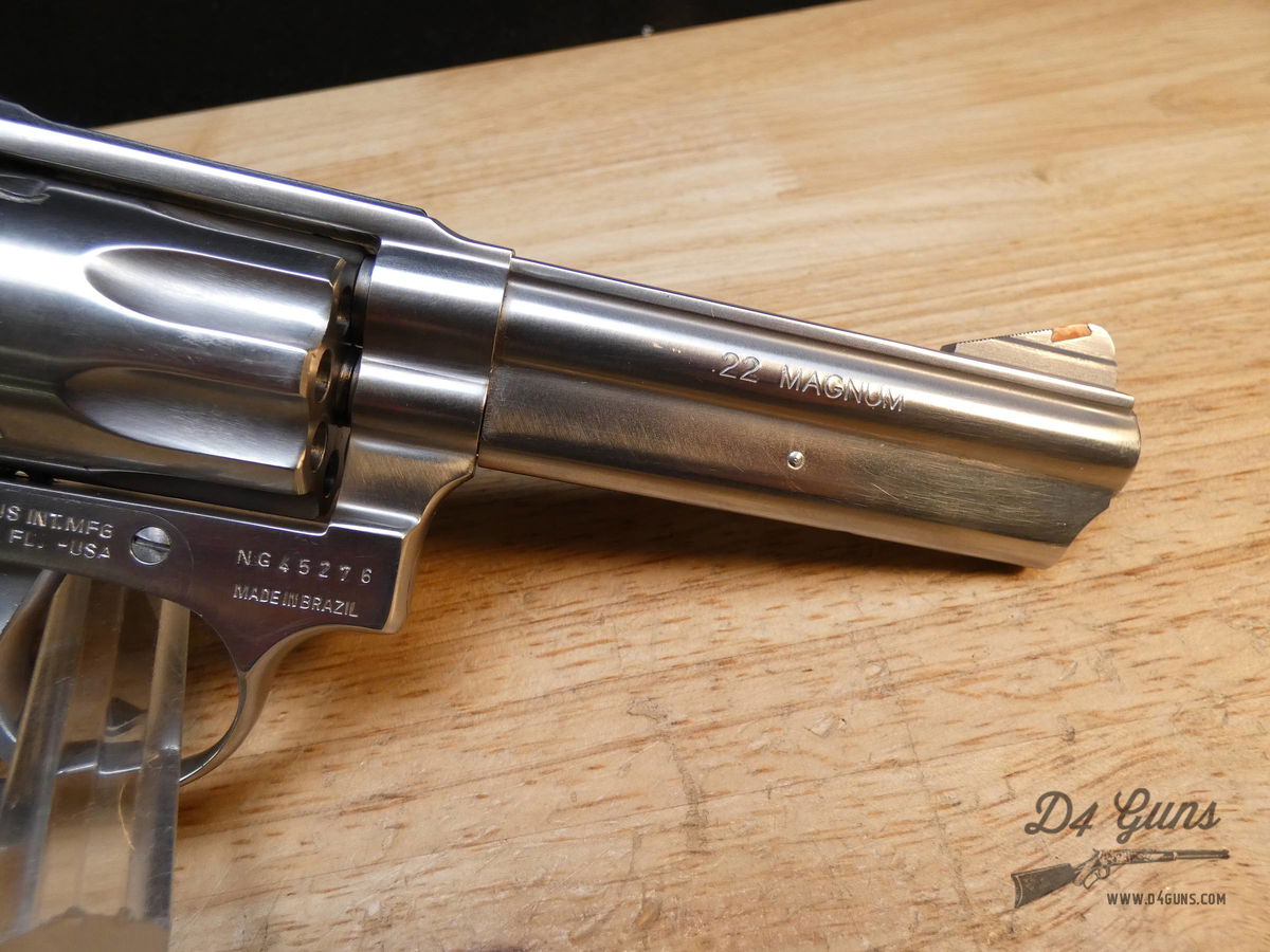 Taurus Model 941 SS - .22 WMR - Stainless Revolver - M941 - XLNT w ...