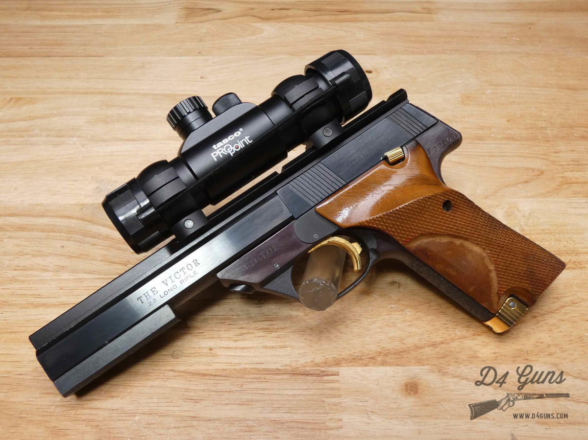 High Standard The Victor - .22 LR - XLNT Target Pistol w/ Red Dot - C ...