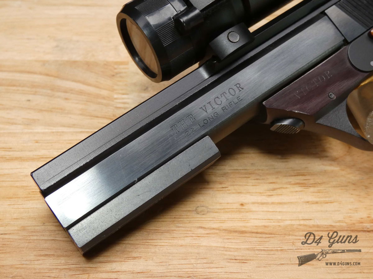 High Standard The Victor - .22 LR - XLNT Target Pistol w/ Red Dot - C ...