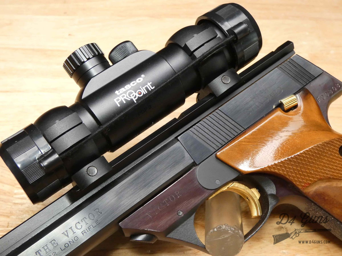 High Standard The Victor - .22 LR - XLNT Target Pistol w/ Red Dot - C ...