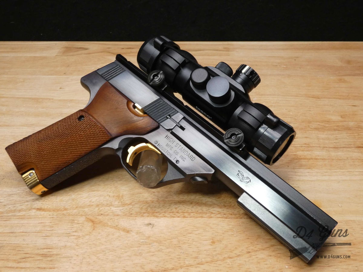 High Standard The Victor - .22 LR - XLNT Target Pistol w/ Red Dot - C ...