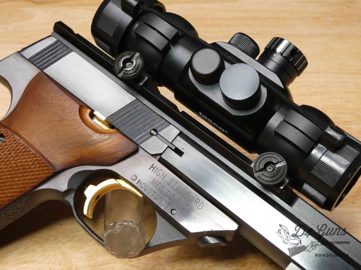 High Standard The Victor - .22 LR - XLNT Target Pistol w/ Red Dot - C ...