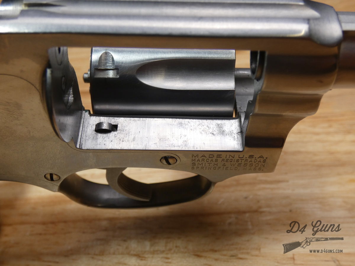 Smith & Wesson Model 60 - .38 SPL - S&W NO Dash - Stainless - Pre-lock ...