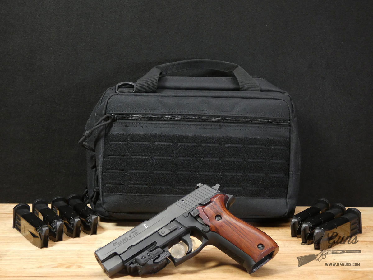 Sig Sauer P226 MK25 - 9mm - US Navy Seals - 7 Mags + Case & Crimson ...