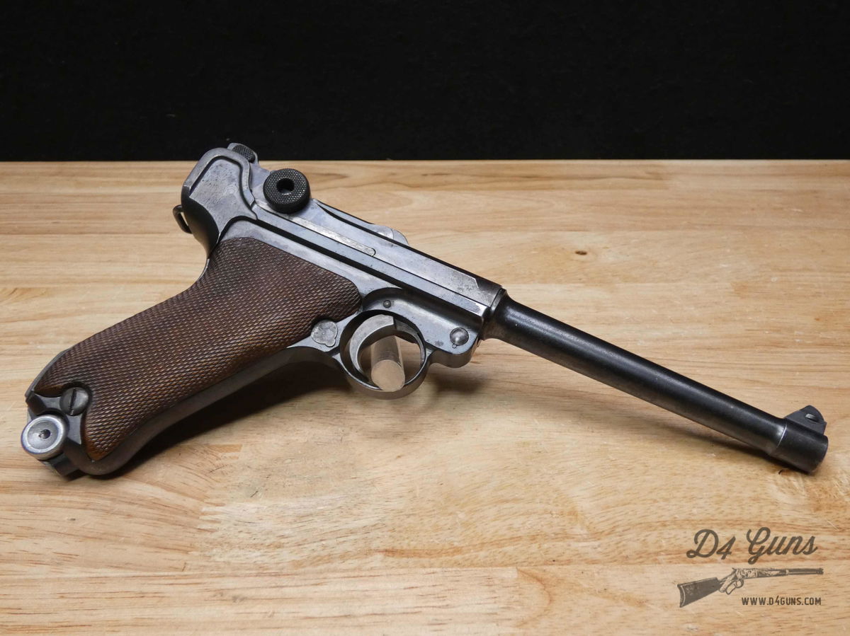 RARE ALL MATCHING DWM 1916 Navy Luger - 9mm - Classic WWI Semi - w ...