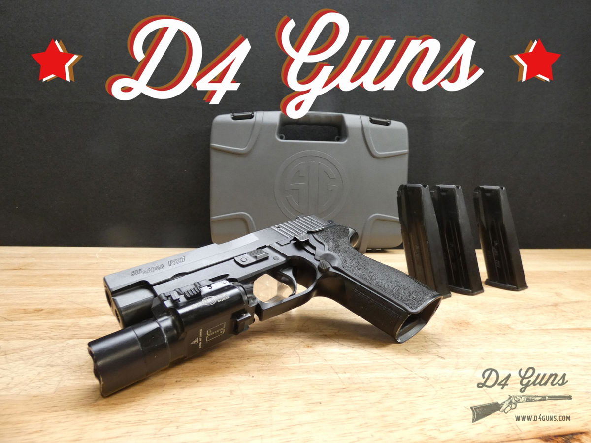 Sig Sauer P227 PA State Police Engraved - .45 ACP - DA/SA - Surefire ...