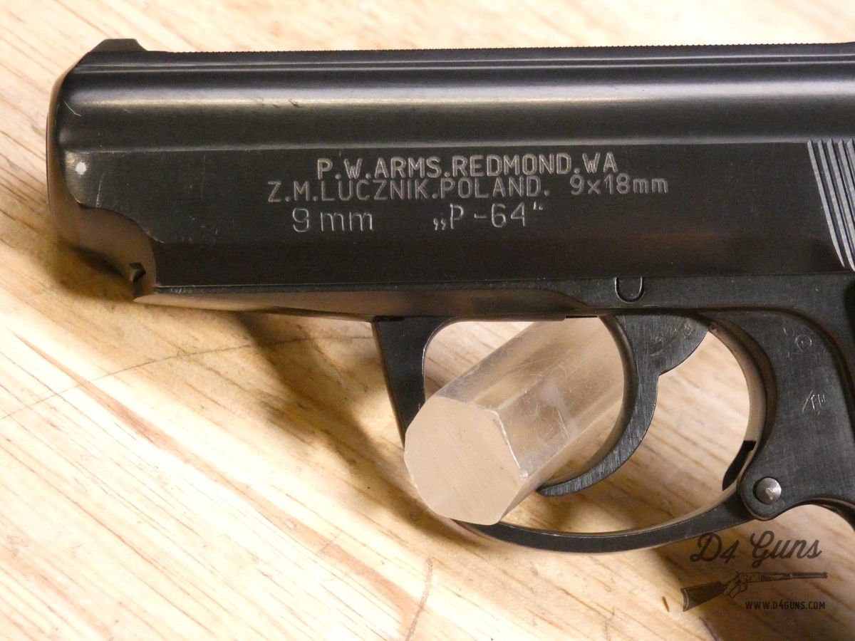 FB Radom P-64 - 9x18mm Makarov - P64 - 1970 - Circle 11 - w/ Matching ...