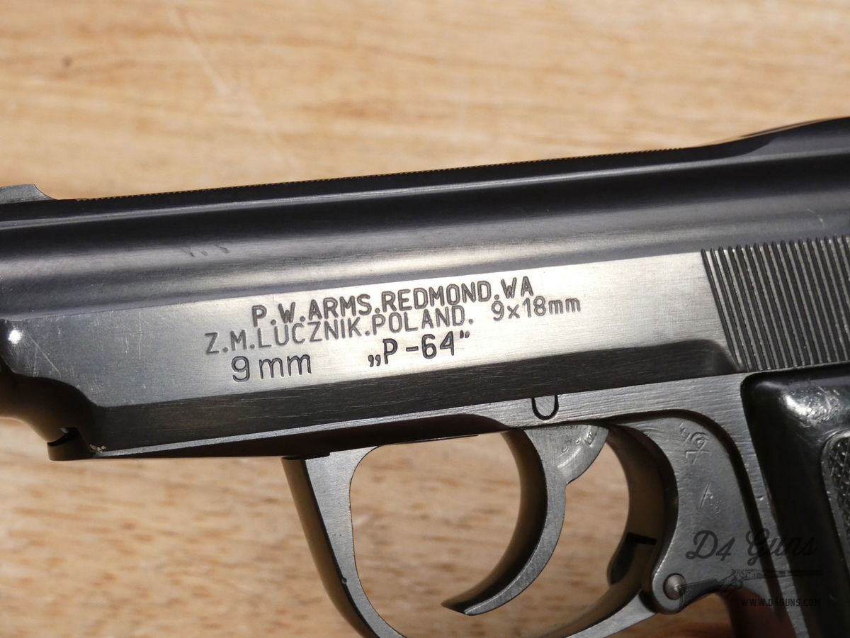 FB Radom P-64 - 9x18mm Makarov - P64 - 1970 - Circle 11 - w/ Matching ...