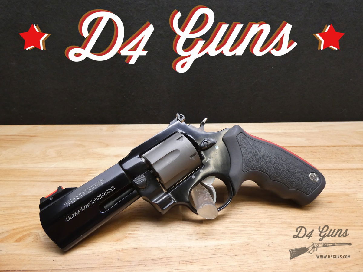 Taurus 444 Ultra-Lite Titanium - 44 mag Revolver - 6 shot - UL Bear Gun ...