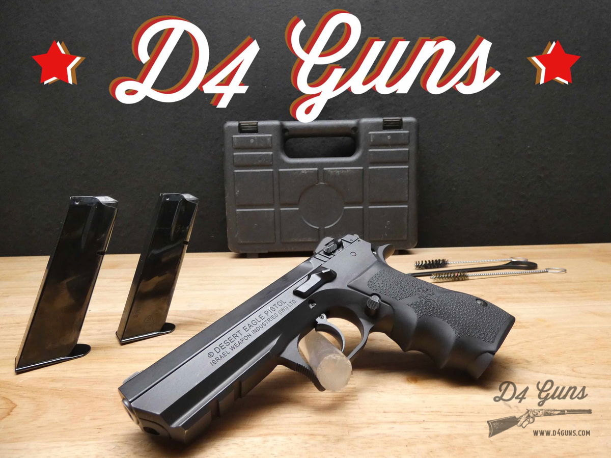 IWI Magnum Research Baby Eagle II - 9mm - w/ 2 Mags + Case - Desert ...