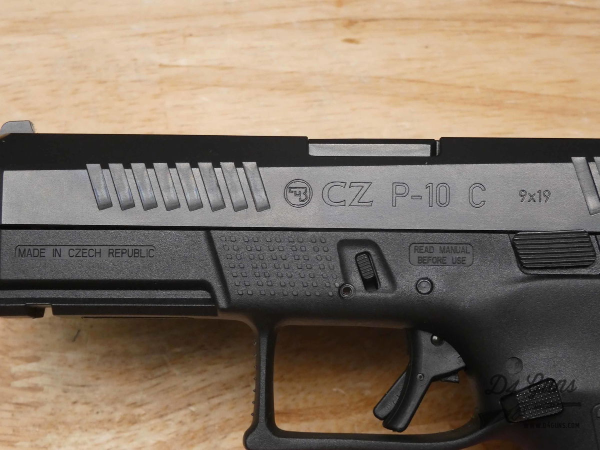 CZ P-10 C - 9mm - CCW - Czech - w/ OG Case & 2 Mags - P10 Compact ...