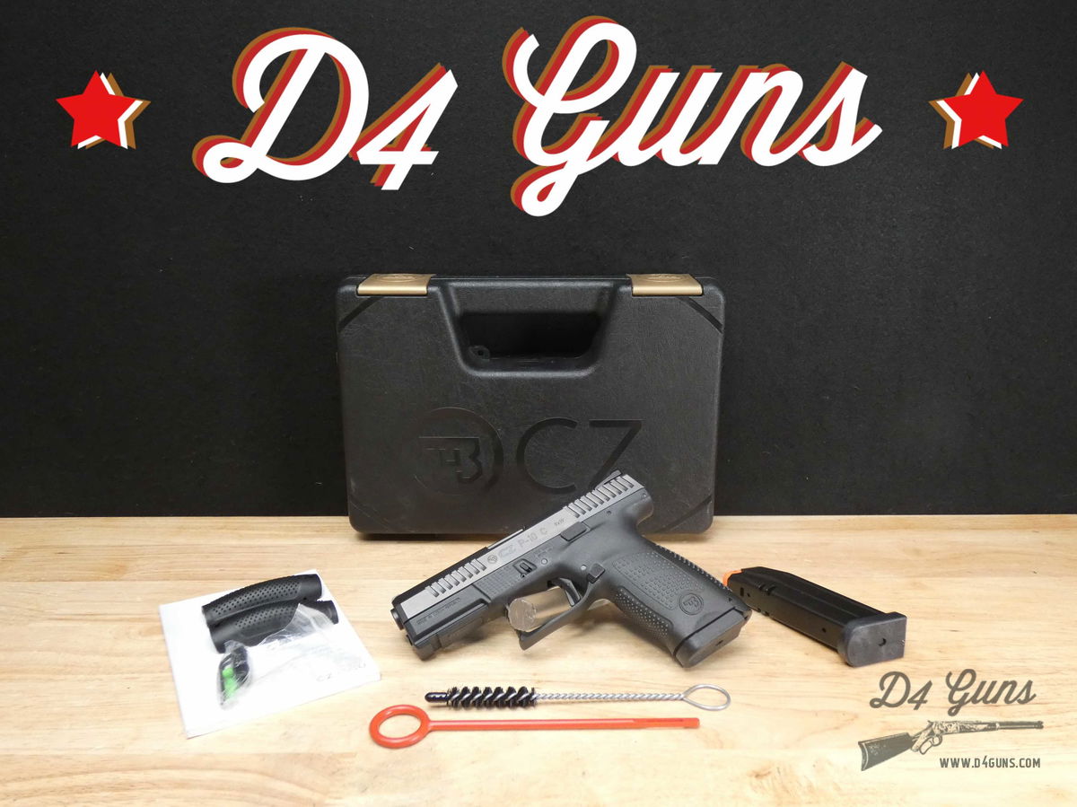 CZ P-10 C - 9mm - CCW - Czech - w/ OG Case & 2 Mags - P10 Compact ...