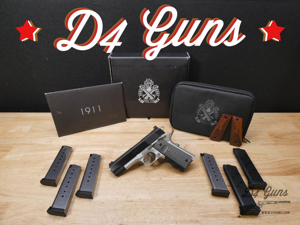 Springfield Ronin Operator 1911 - .45 ACP - w/ OG Box - Stainless Two ...