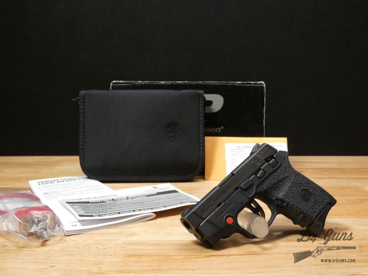 Smith & Wesson Bodyguard 380 - .380 ACP - S&W BG380 w/ Crimson Trace ...