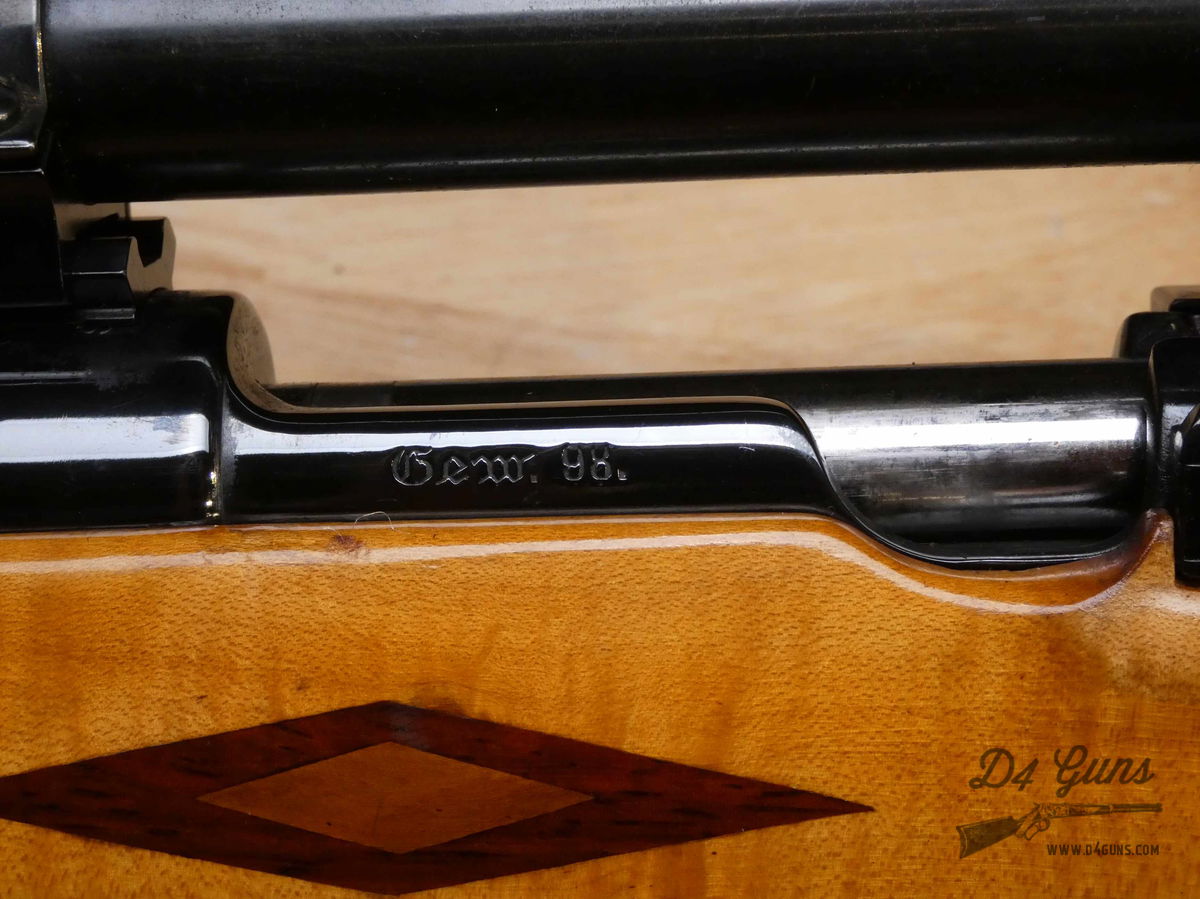 Custom Gewehr 98 - .30-06 SPRG - Prussia - Gew. 98 - 1898 - Weaver - Mauser - Bolt Action Rifles ...