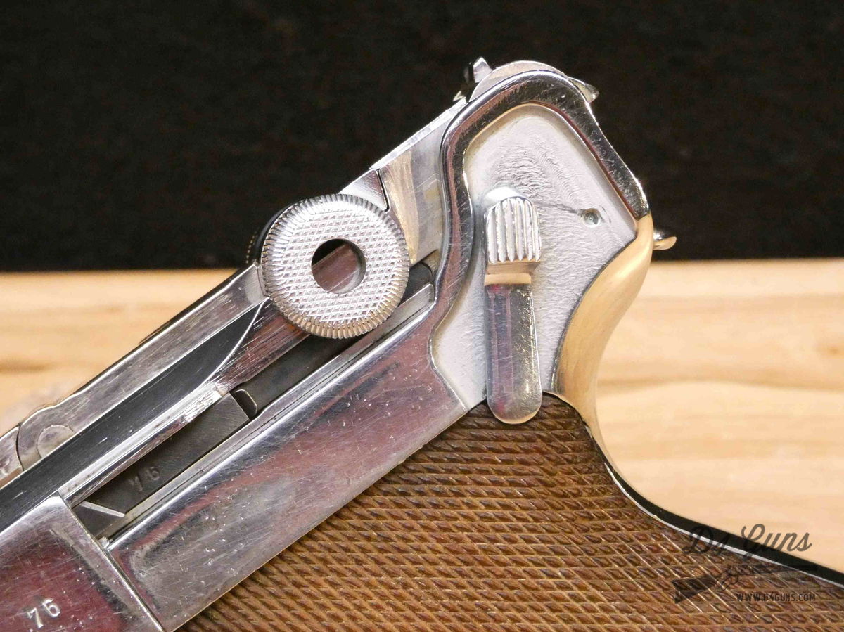 MATCHING Mauser P.08 Luger 42 - 9mm - Mfg. 1940 - WWII Stamps - Chrome ...