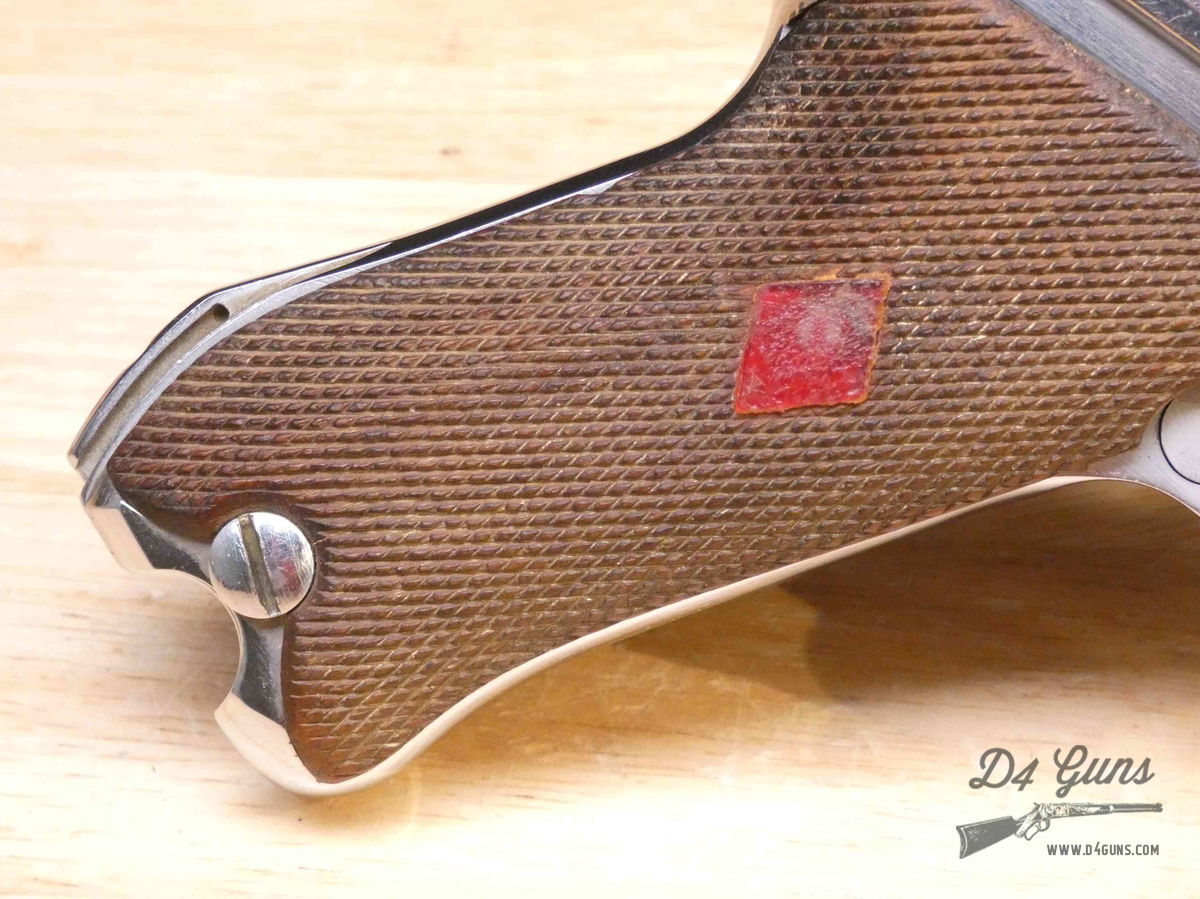 MATCHING Mauser P.08 Luger 42 - 9mm - Mfg. 1940 - WWII Stamps - Chrome ...