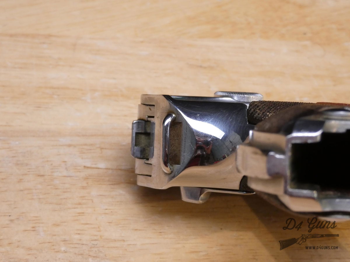 MATCHING Mauser P.08 Luger 42 - 9mm - Mfg. 1940 - WWII Stamps - Chrome ...