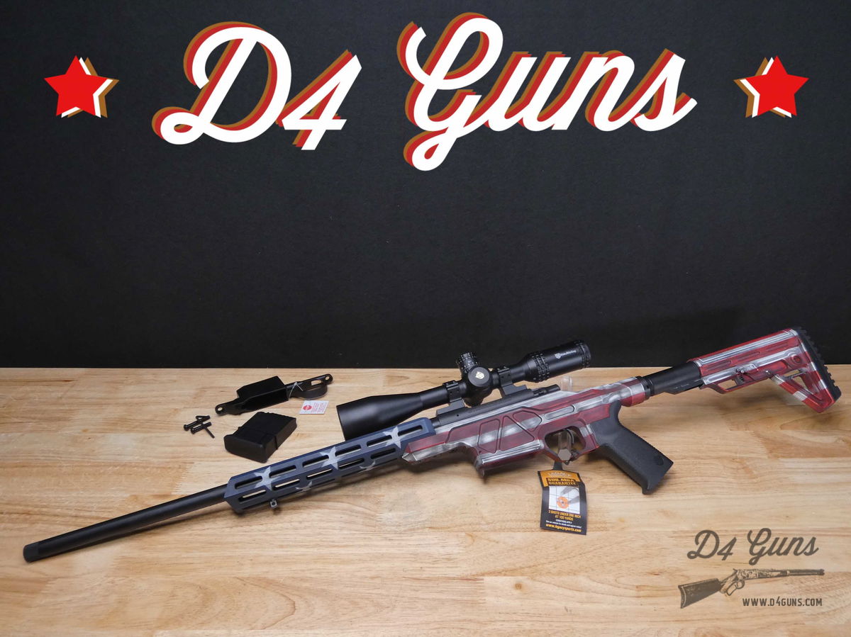 Howa 1500 APC Chassis Rifle - 6.5 Grendel - Nikko Stirling Scope ...