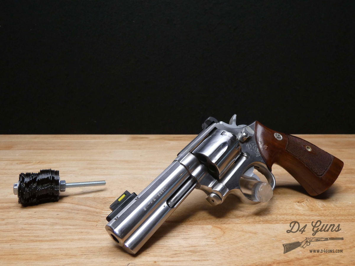 CUSTOM Smith & Wesson 686-3 - .38 SPL & 9mm - Pre Lock Stainless S&W ...