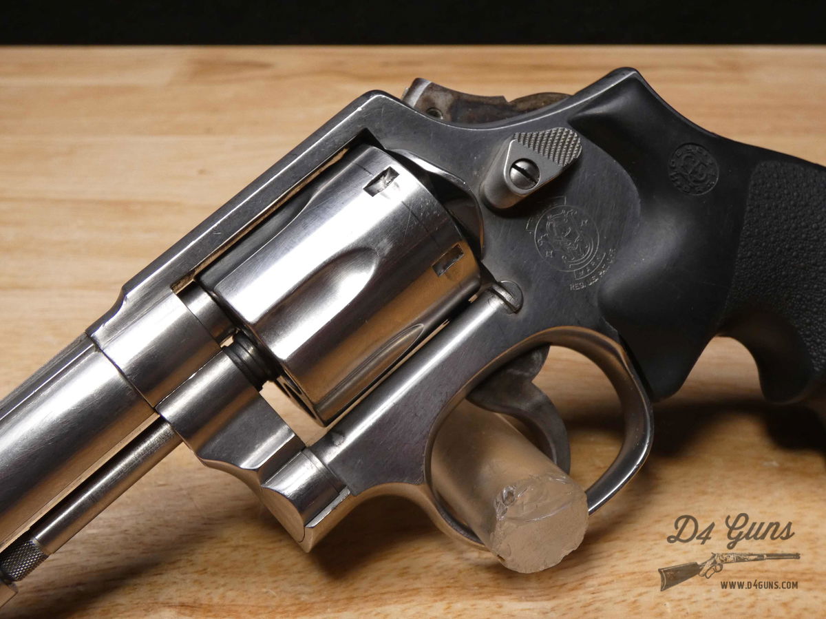 Smith & Wesson Model 64-5 DAO - .38 SPL - S&W Stainless 64 Double Action -C - Revolvers at ...