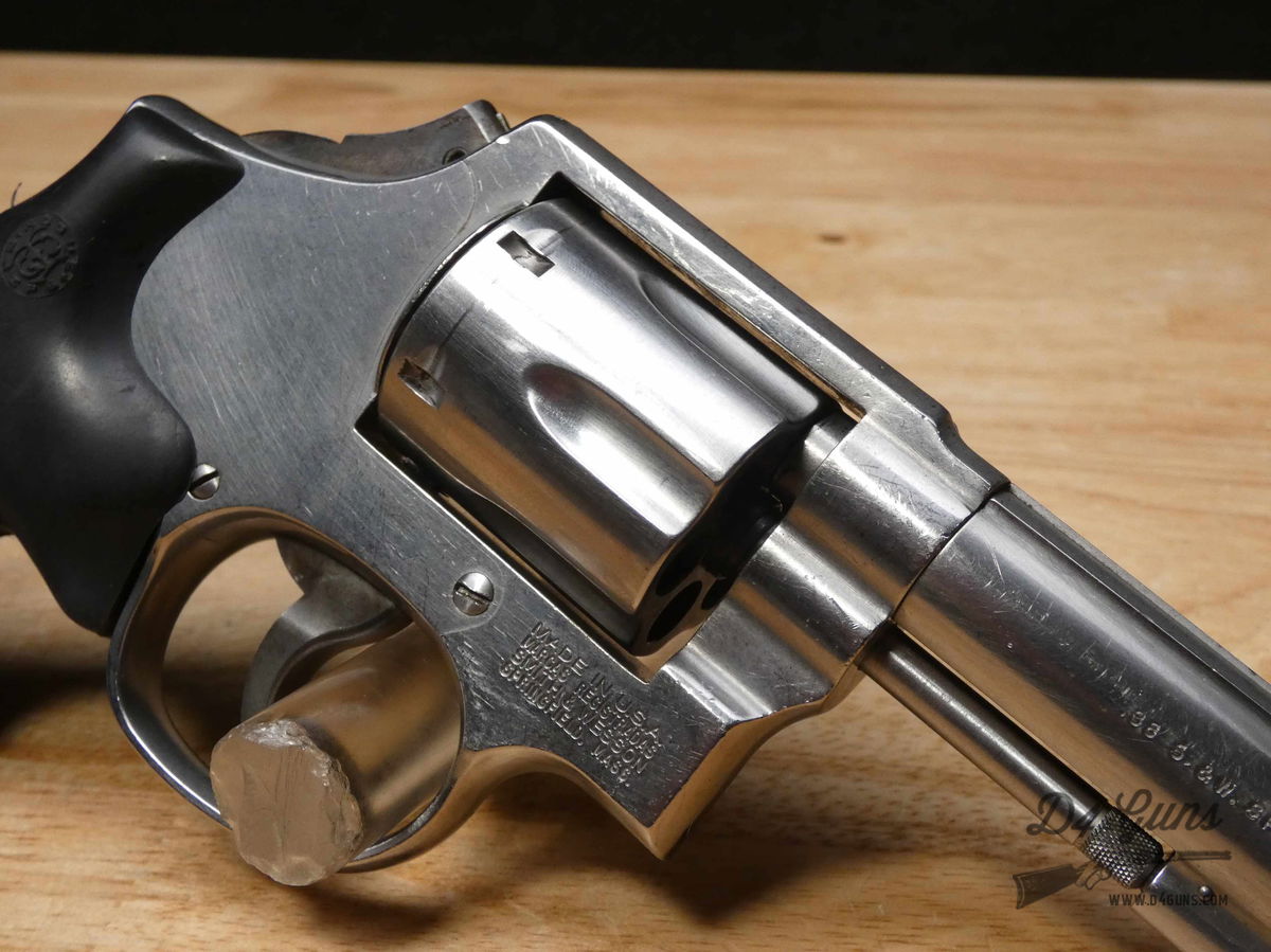Smith & Wesson Model 64-5 DAO - .38 SPL - S&W Stainless 64 Double Action -C - Revolvers at ...