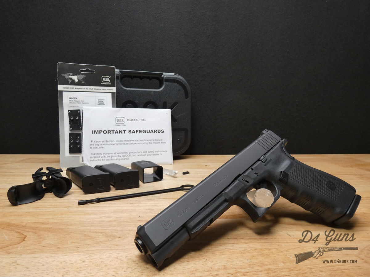 Glock 40 Gen 4 MOS – 10mm – G40 Gen4 – 3 Mags & OG Case – FACTORY NEW ...