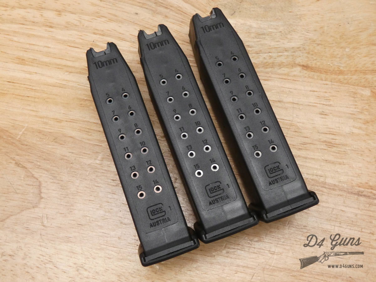 Glock 40 Gen 4 MOS – 10mm – G40 Gen4 – 3 Mags & OG Case – FACTORY NEW ...