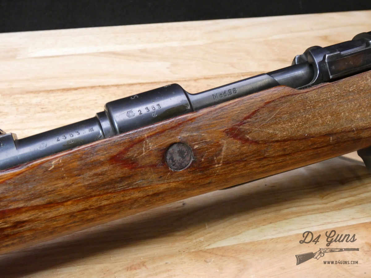 Borsigwalde S/243 Mauser 98 - 8mm Mauser - MFG 1938 - 98K - K98 - LOOK ...