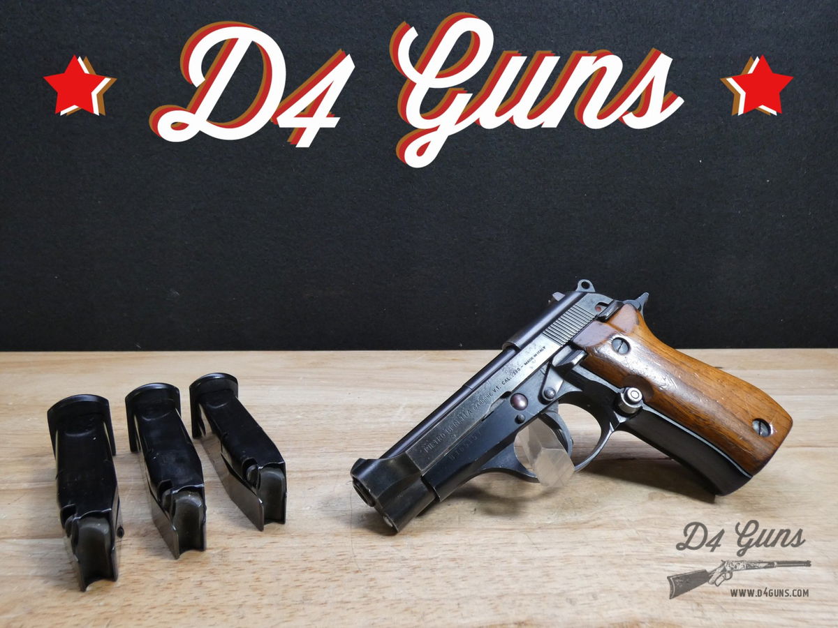 Beretta Model 84 Cheetah - .380 ACP - MFG 1978 - w/ 3 Mags - 92 - Semi ...