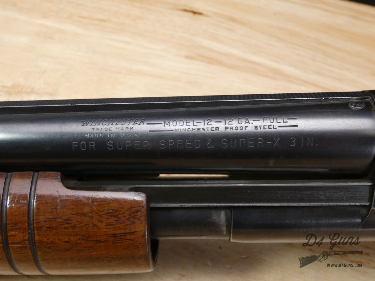 Winchester Model 12 - 12 Gauge - Solid Rib - MFG 1955 - 1912 - Slam ...