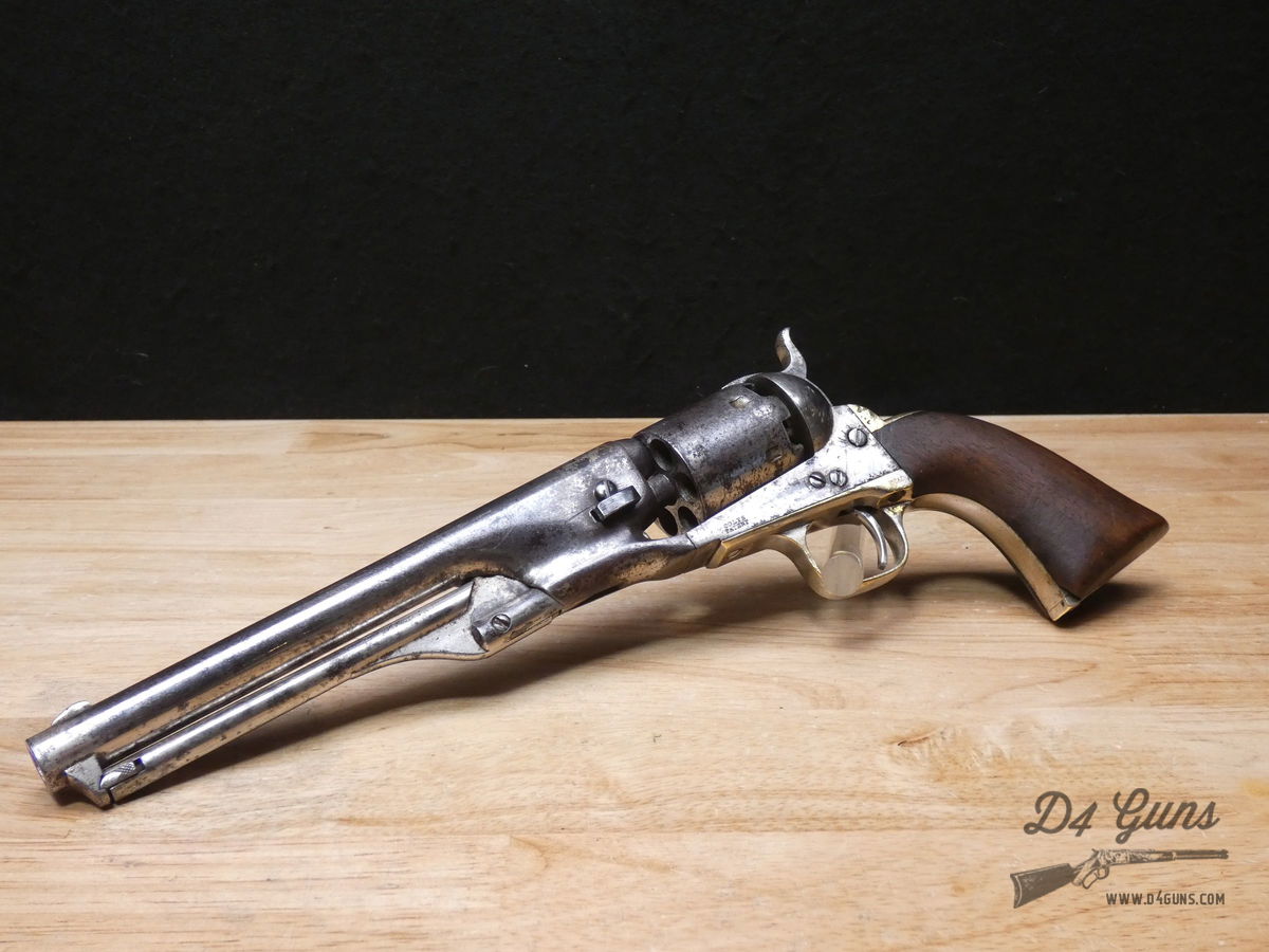 FIRST YEAR PRODUCTION Colt Model 1861 Navy - .36 Cal - M1861 - Cap ...