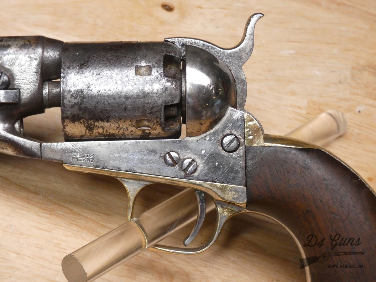 FIRST YEAR PRODUCTION Colt Model 1861 Navy - .36 Cal - M1861 - Cap ...