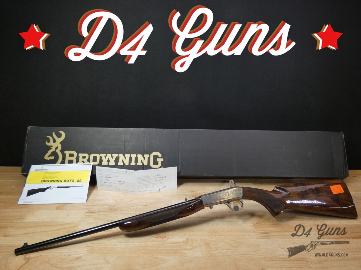 RARE CUSTOM SHOP Browning SA-22 Grade II - .22 LR - MFG 2005 - Belgian ...
