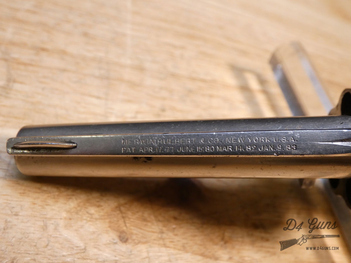 RARE Merwin & Hulbert Small Frame Pocket - .32 M&H - DA/SA Revolver ...